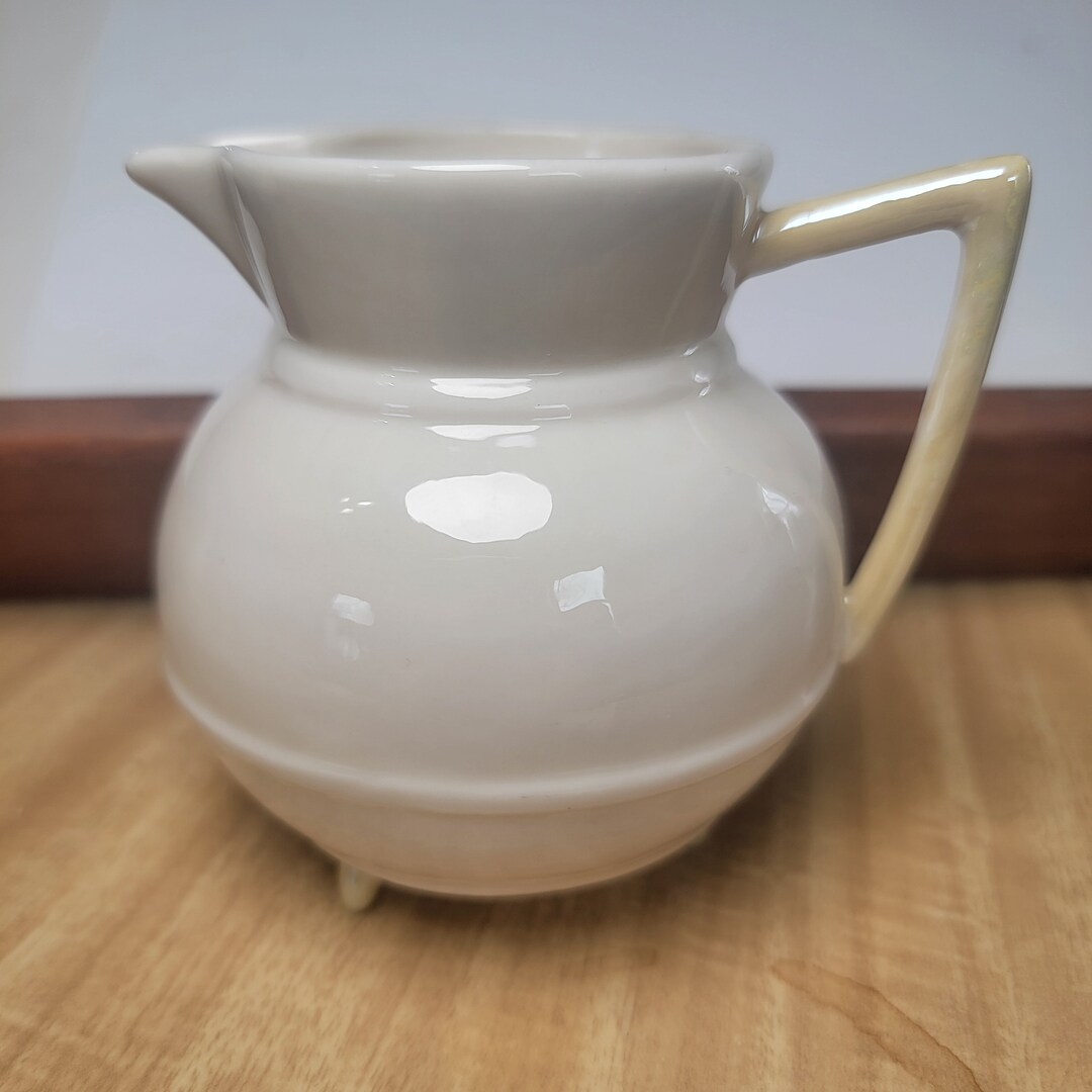 Vintage Belleek China, Belleek Ribbed Pattern Creamer, Vintage China ...