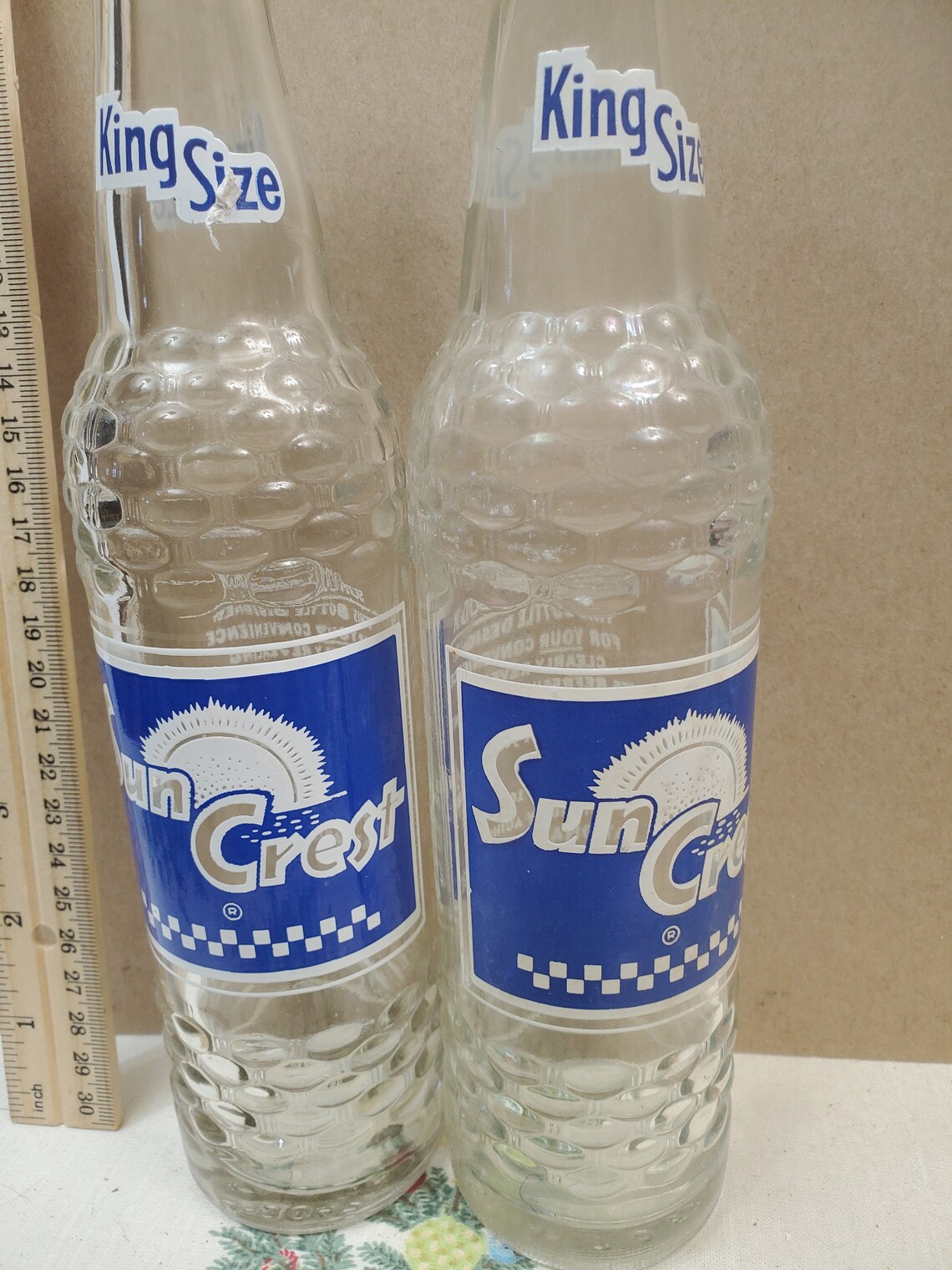 Vintage Sun Crest Pop Bottles Old Sun Crest Pop Bottles Old - Etsy