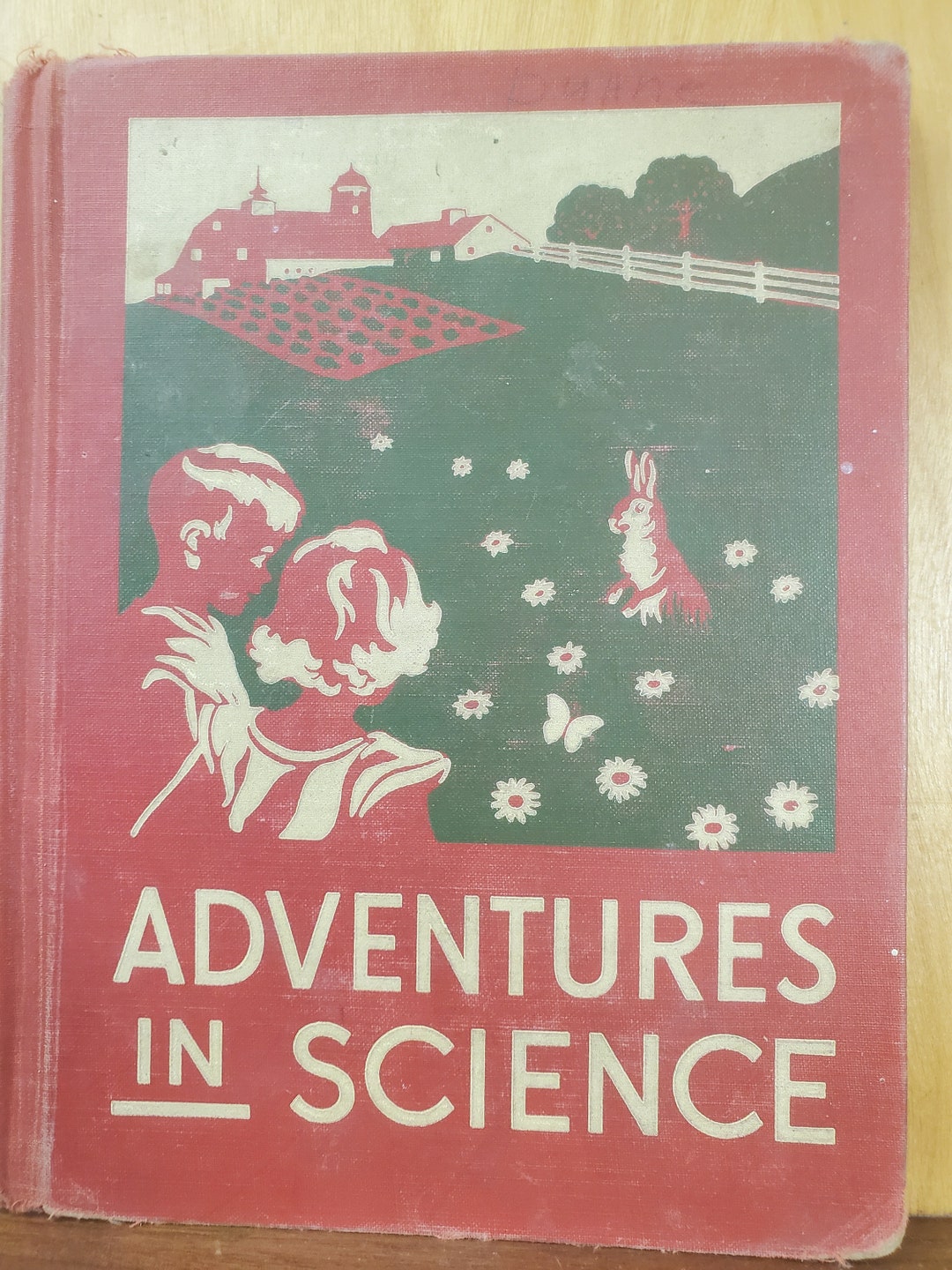 Adventures in Science School Book, Vintage School Reader Book, Vintage ...