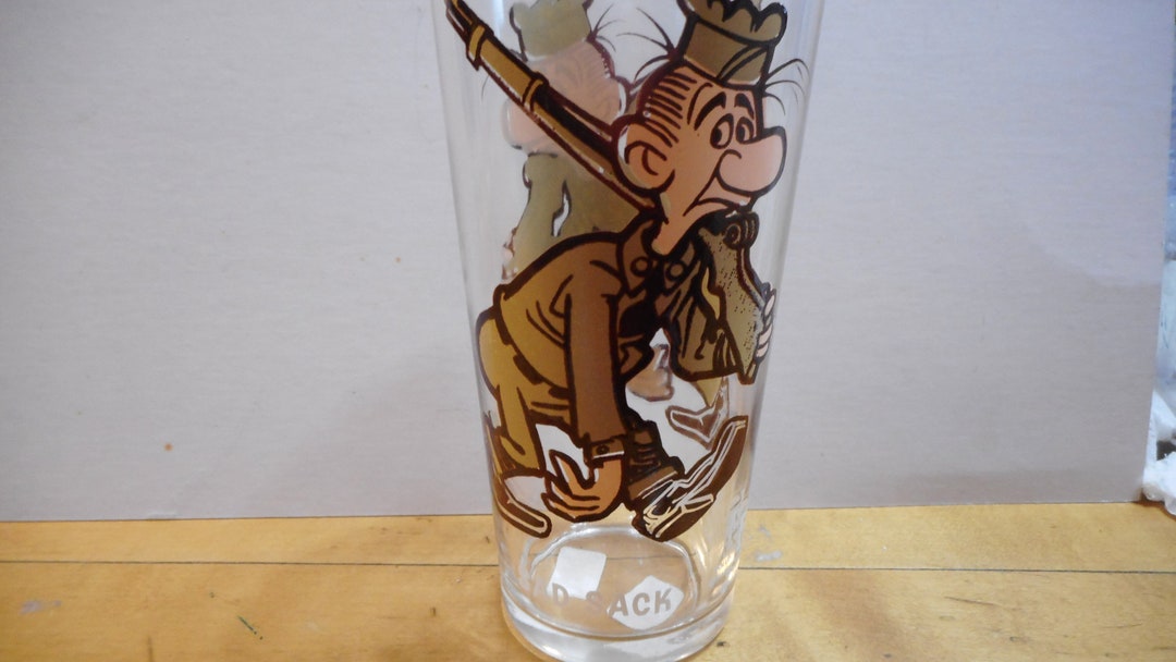 Pepsi Glass, Pepsi Cartoon Glass, Pepsi Sad Sack Glass, Harvey Cartoon ...