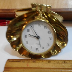 Vintage Helveco Clock, Swiss Clock, Clamshell Clock, Swiss Travel Clock ...