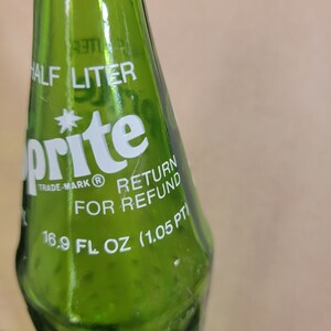 Sprite Pop Bottle, Soda Bottles, Old Pop Bottle, Vintage Pop Bottle ...