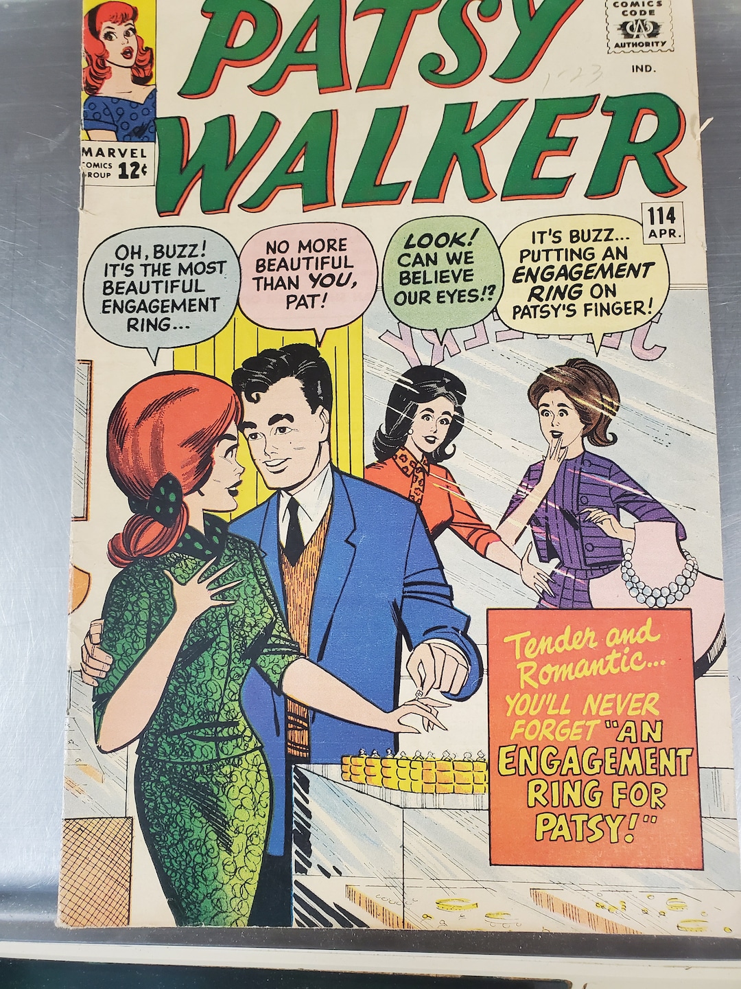 Patsy Walker Comic Books, 1960's Comic, Old Comic Book, Vintage Comics ...