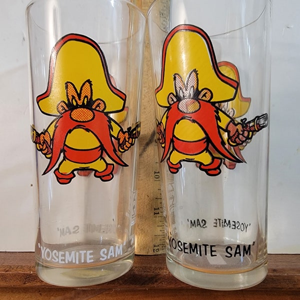 Yosemite Sam Glass - Etsy