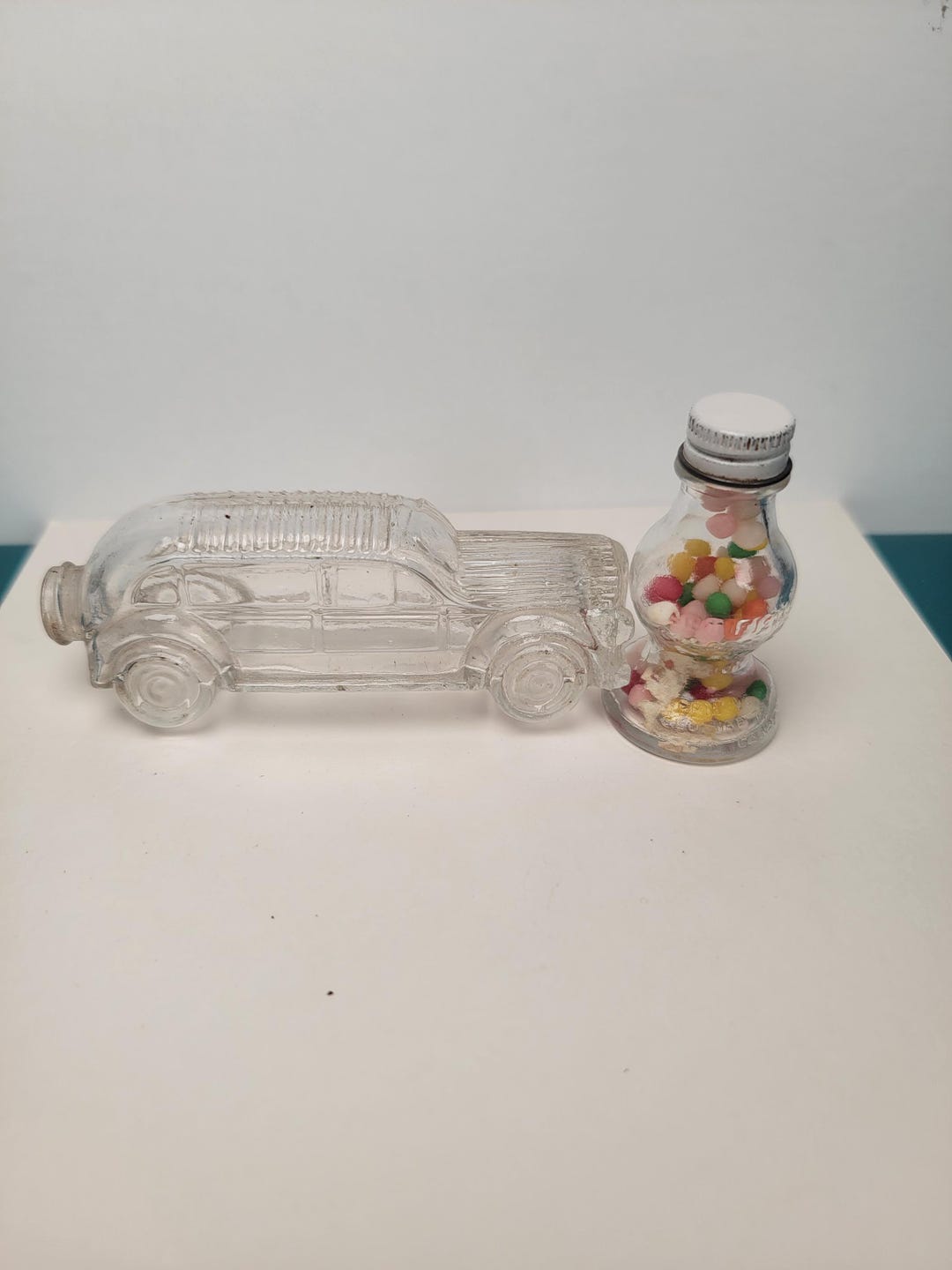 Vintage Glass Candy Container, Old Glass Candy Container, Glass Candy ...