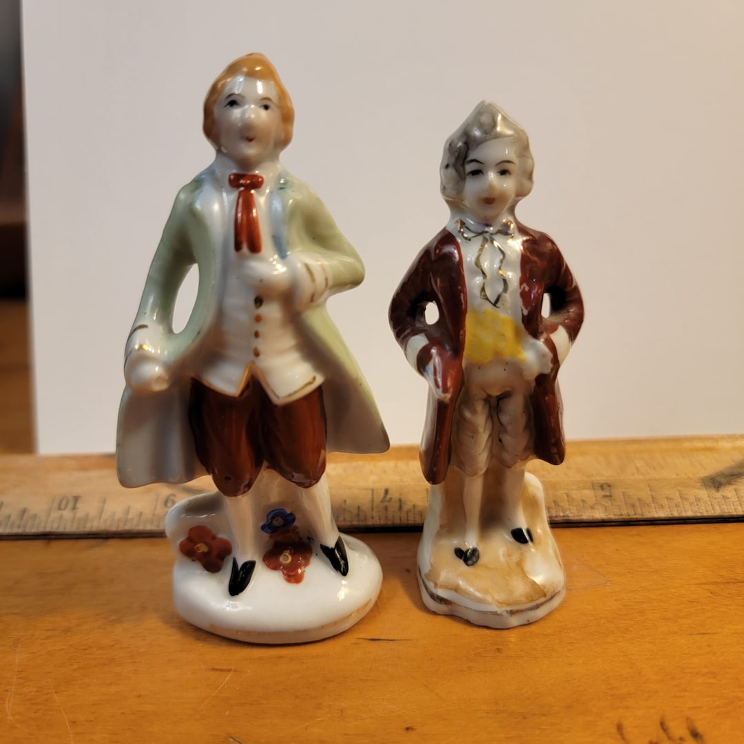 Pair Occupied Japan Figurines. Occupied Japan Figures, Occupied Japan ...