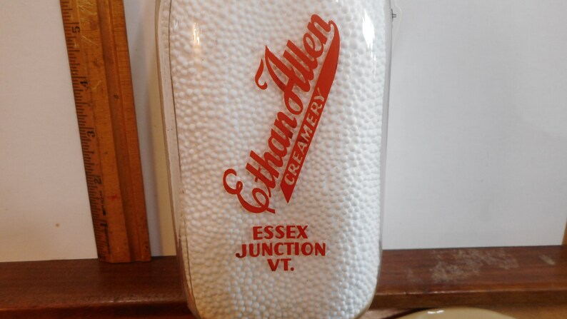 Ethan Allen Milk Bottle, Essex Junction Vermont Dairy, Ethan Allen ...