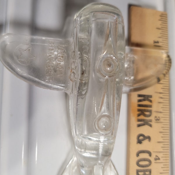 Antique Glass Candy Container - Etsy