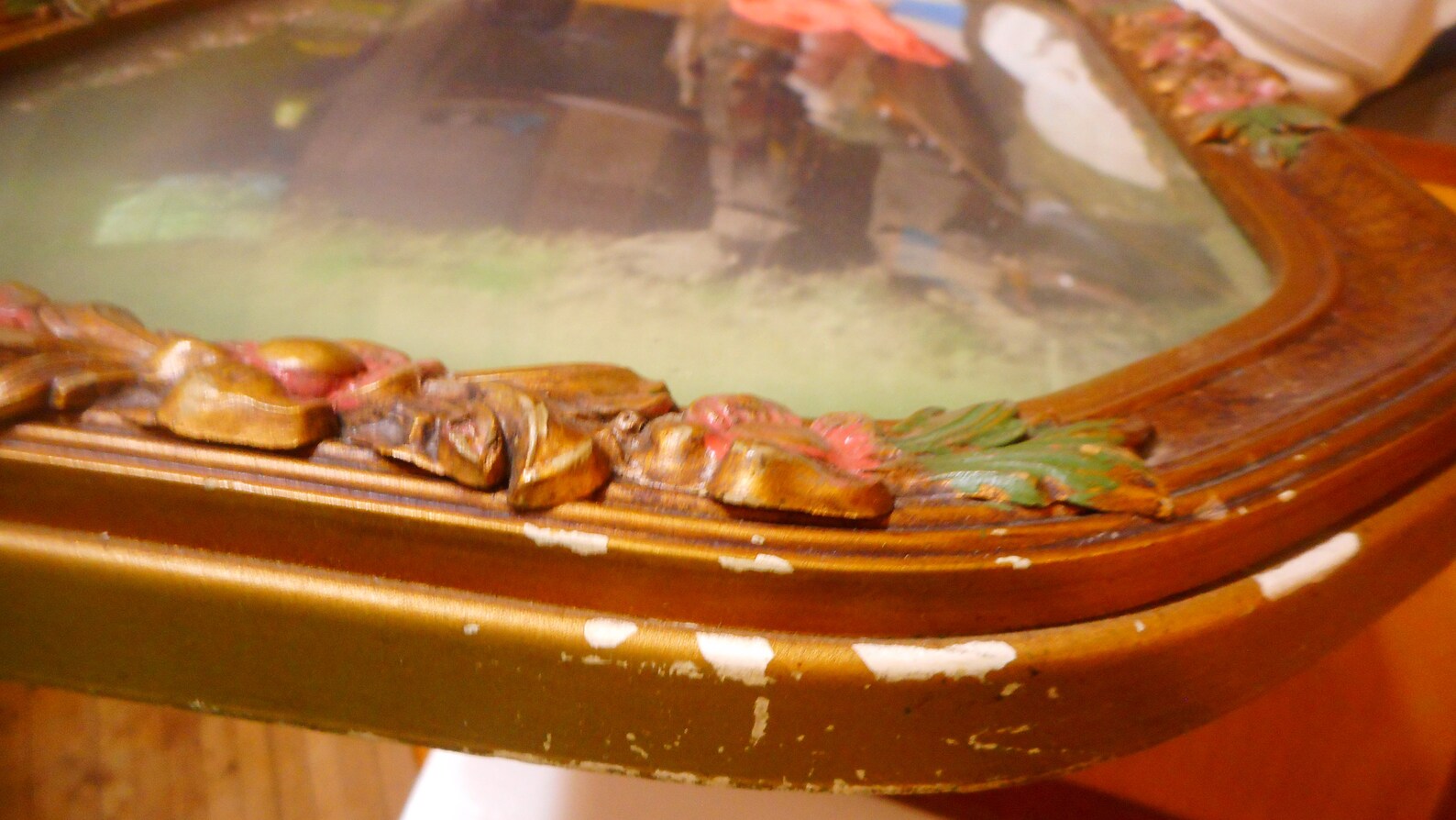 Antique portrait gesso frame ornate gesso frame antique | Etsy