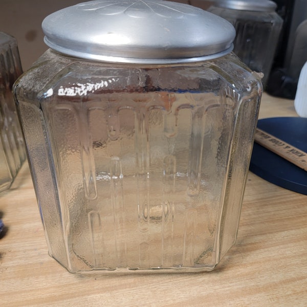 Glass Canisters - Etsy