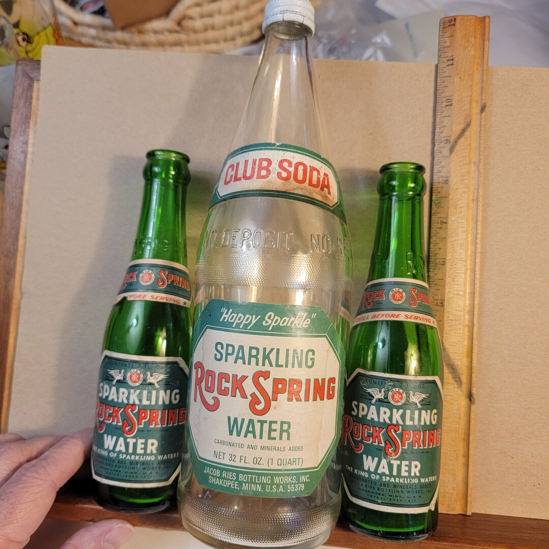 Rock Springs Sparkling Water Bottles, Sparkling Water Mixer, Three Rock ...
