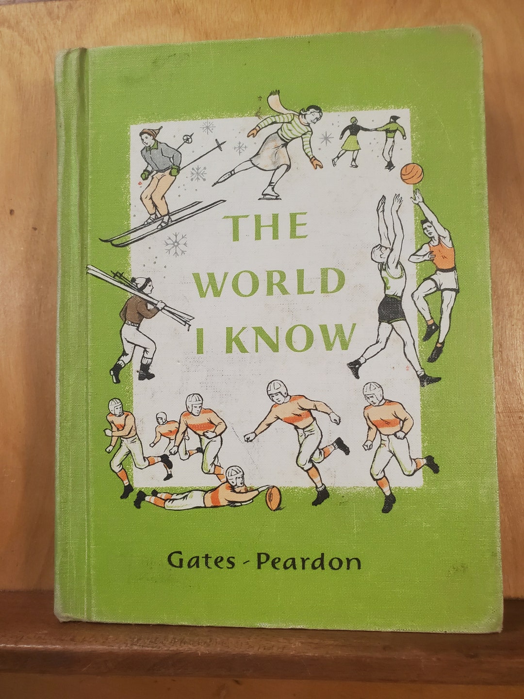 The Worlds I Know School Book, Vintage School Reader Book, Vintage ...