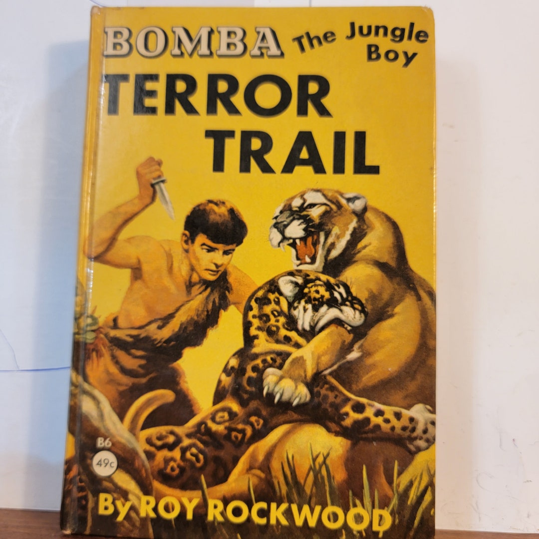 Bomba the Jungle Boy Terror Trail Hard Cover, Childrens Book, Juvenile ...