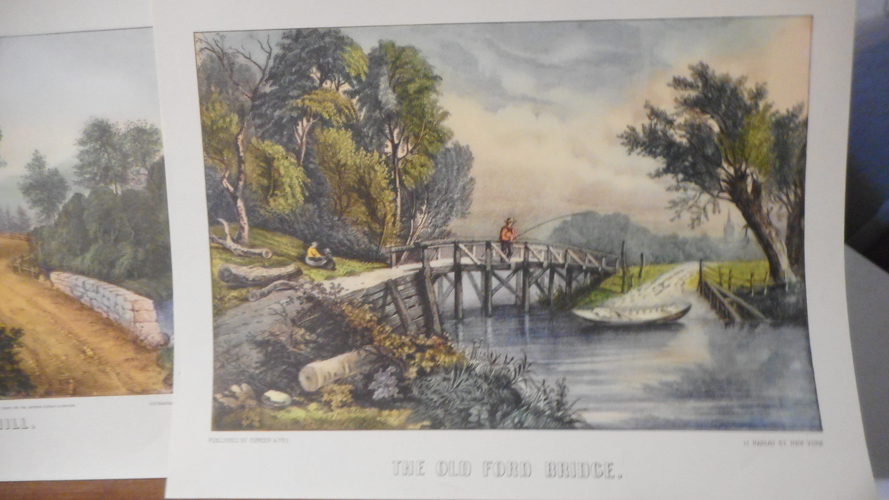 Currier and Ives Prints, Vintage Prints, Vintage Currier Ives, Old ...