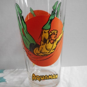 Pepsi Superheroes Glass, Moon Superhero, NPP Aquaman Moon Superhero ...