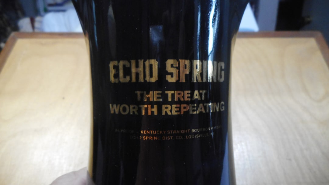 Echo Spring Bourbon Pub Jug, Whiskey Jug, Scotch Jug, Bourbon, Vodka ...