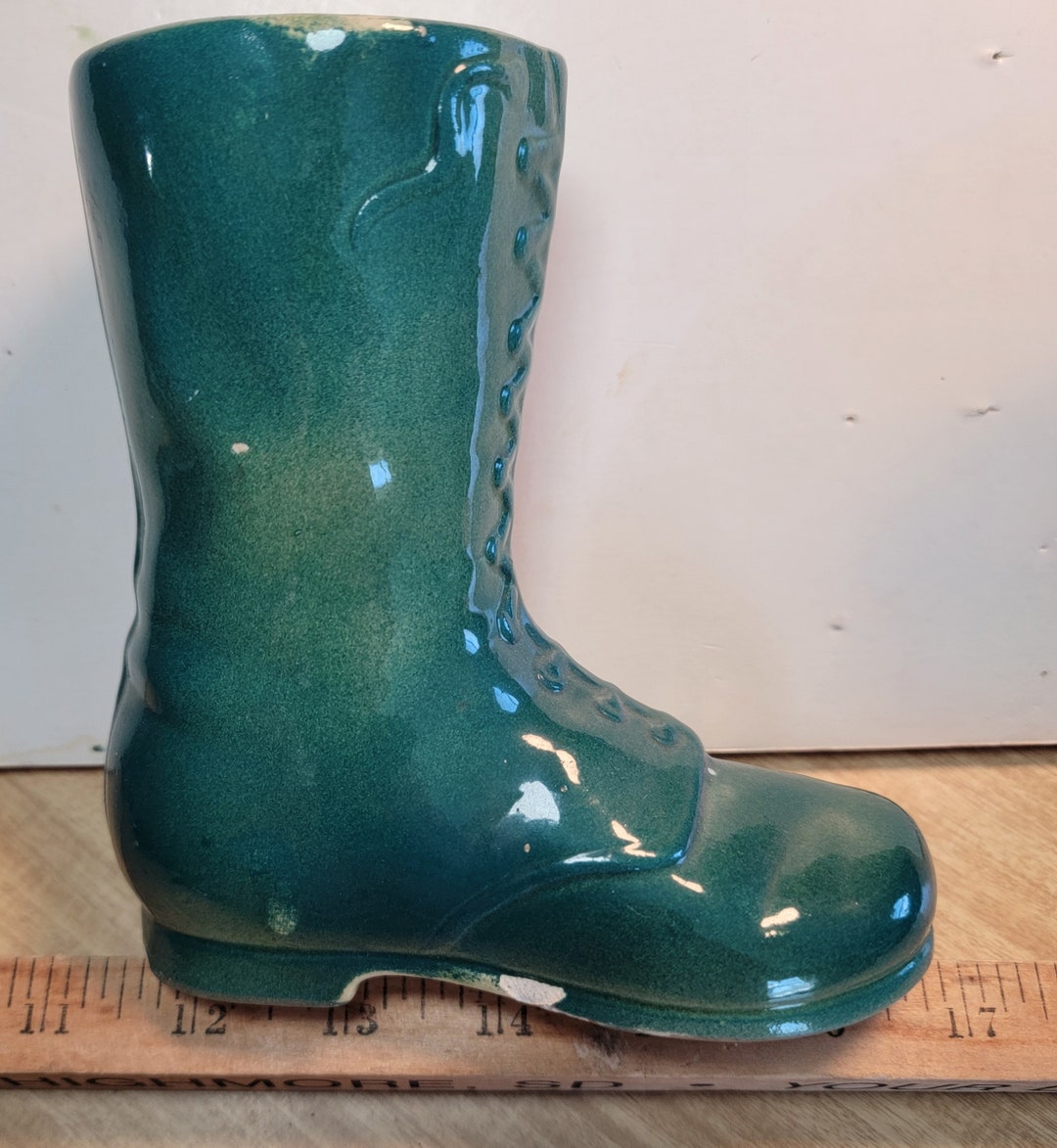 Vintage Ceramic Boost Vintage Pottery Boots, Vintage Ceramic Boots ...