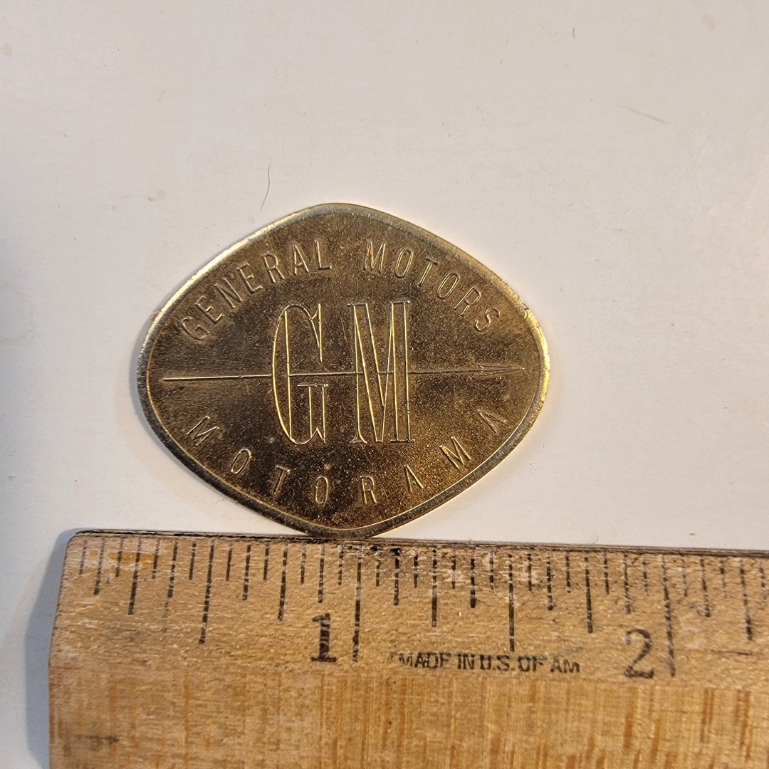 Vintage General Motors Token, Vintage Chevrolet Token, Vintage Buick ...