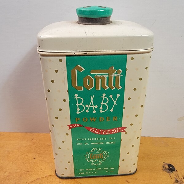 Baby Powder Tin - Etsy
