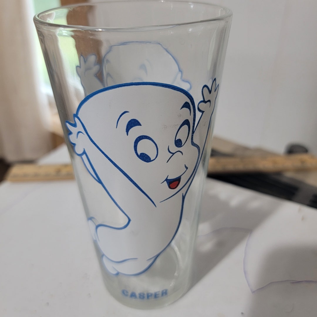 Pepsi Casper the Friendly Ghost, Pepsi Glass, Casper Glass, Casper ...