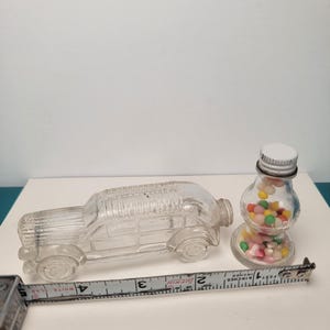 Vintage Glass Candy Container, Old Glass Candy Container, Glass Candy ...