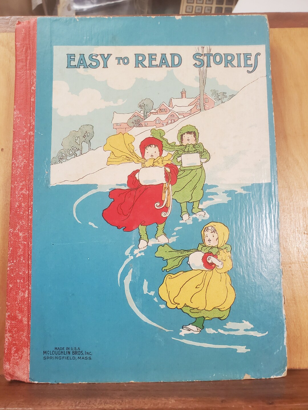 Easy to Read Stories Book, Mcloughlin Book, Vintage Reader Book, Old ...