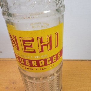 Nehi Pop Bottle, Nehi Bottle, Old Pop Bottle, Vintage Pop Bottle, Old ...