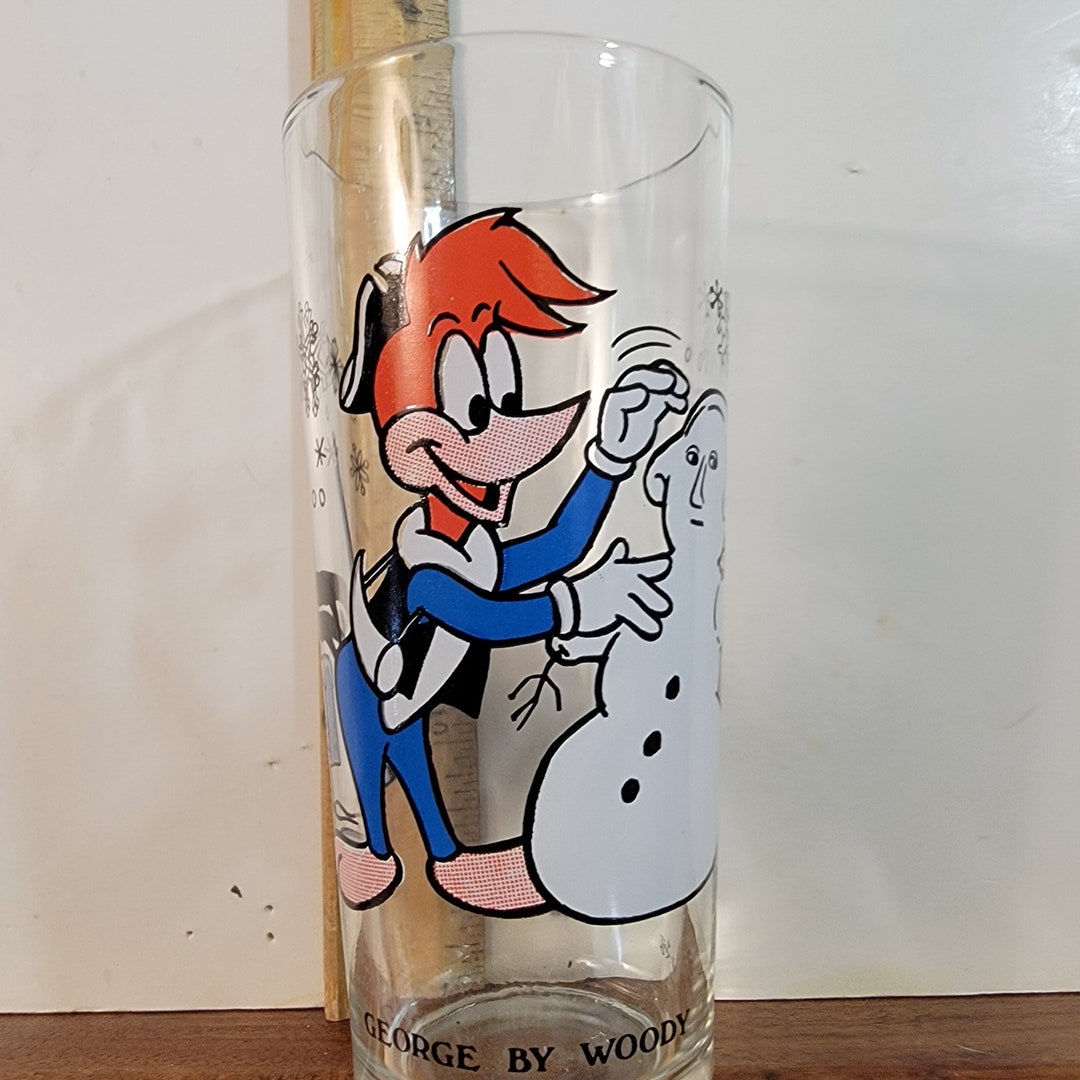 Pepsi Glass, Pepsi Cartoon Glass, Pepsi Lantz Glass, Arbys Woody ...