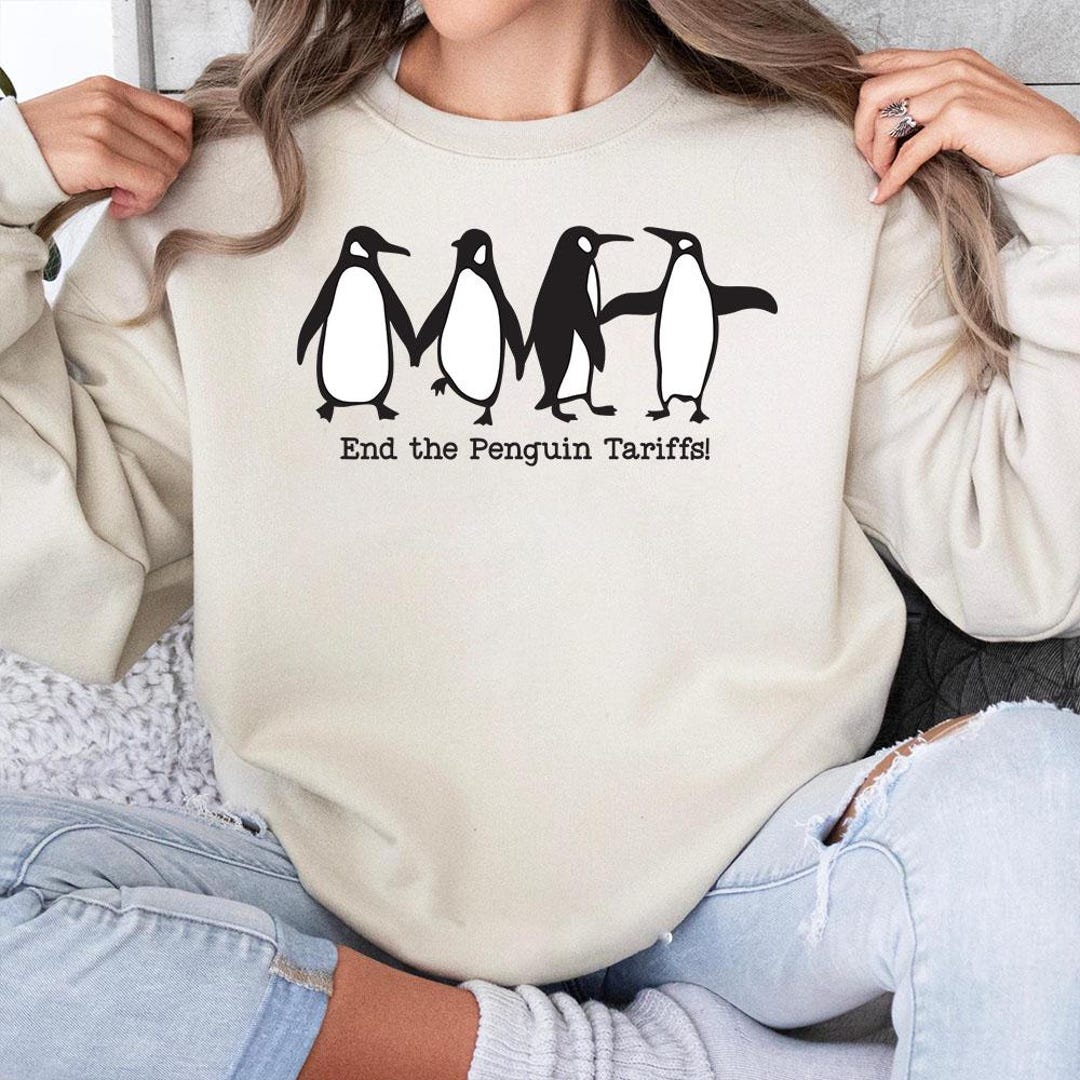End the Penguins Tariffs PNG, Penguin Png, Tax Png, Funny Penguins No ...
