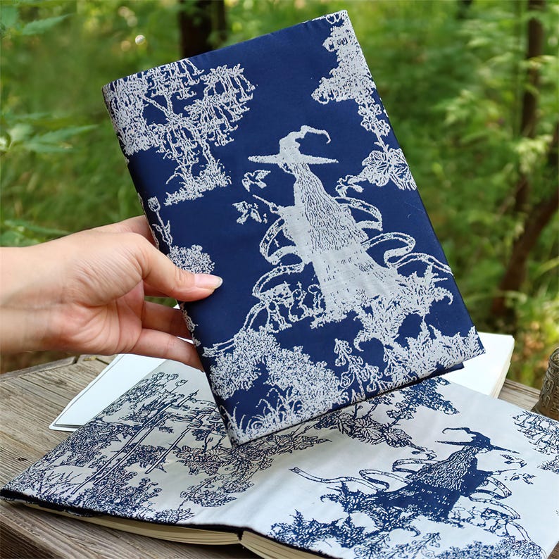 Personalized A6 A5 Journal Book,retro Magic Forest Witch Portable ...
