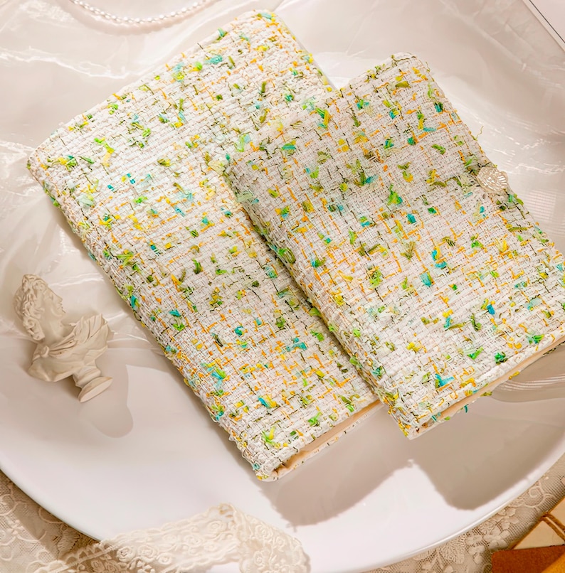 Personalized A6 A5 Retro Handmade Portable Notepad,fabric Hard Cover ...