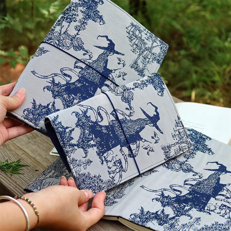 Personalized A6 A5 Journal Book,retro Magic Forest Witch Portable ...