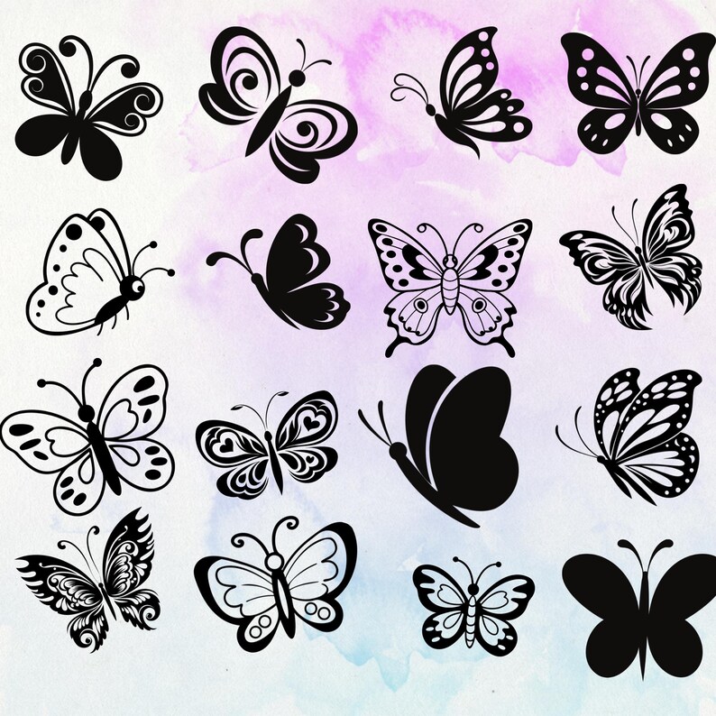 Butterfly Svg, Butterfly Svg Bundle, Butterfly SVG Layered, Butterfly ...