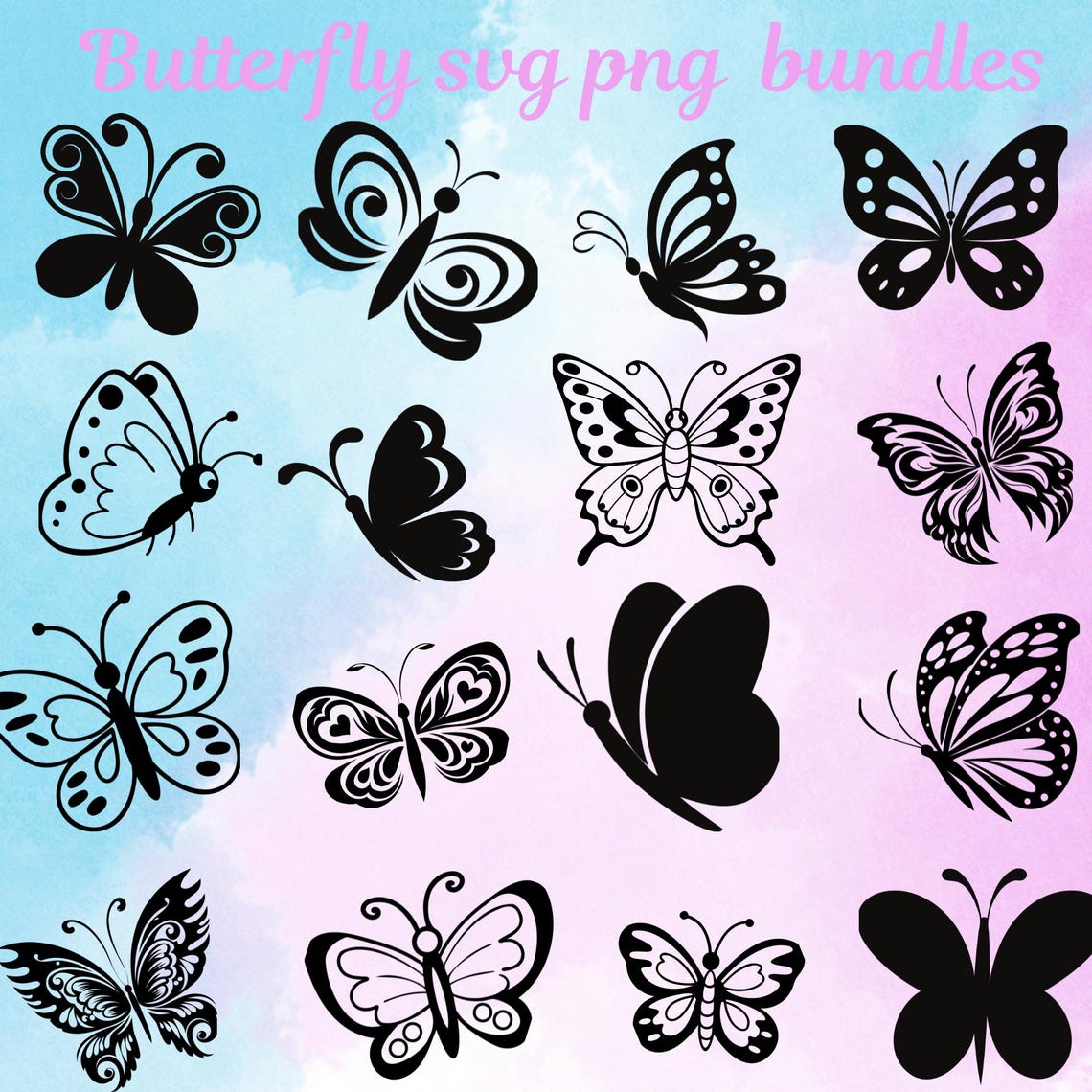 Butterfly Svg, Butterfly Svg Bundle, Butterfly SVG Layered, Butterfly ...