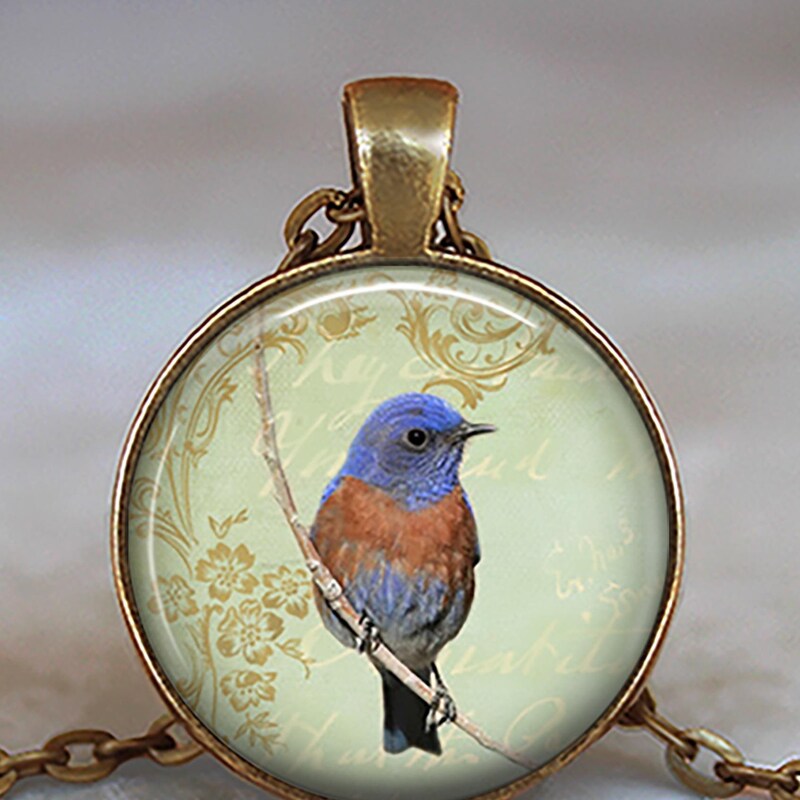 Silver Jewelry Bluebird - Etsy