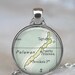 Palawan Map Necklace or Keychain, Travel Gift Globetrotter Gift Gift ...