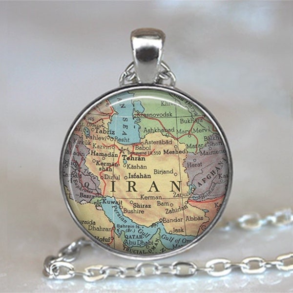 Map Necklace - Etsy