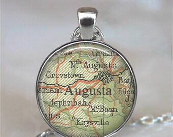 Georgia Map Keychain - Etsy