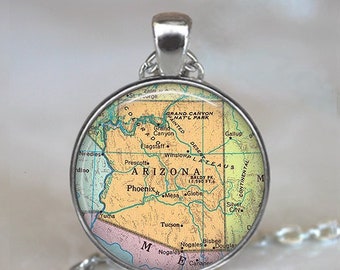 Arizona Key Chain - Etsy