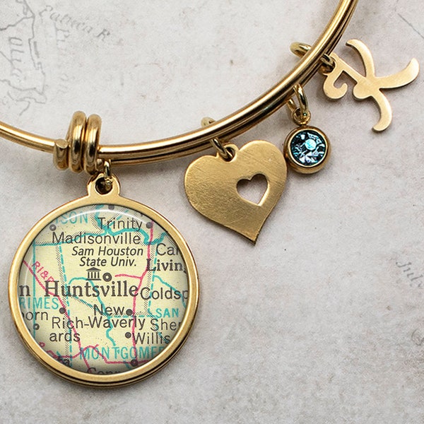 Map Charm - Etsy