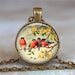 Robin Redbreast Necklace, Brooch Pin or Key Chain, Four Friends ...