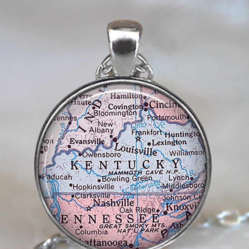 Kentucky Necklace - Etsy