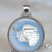 Silver Toned China Map Outline Pendant Necklace - Etsy