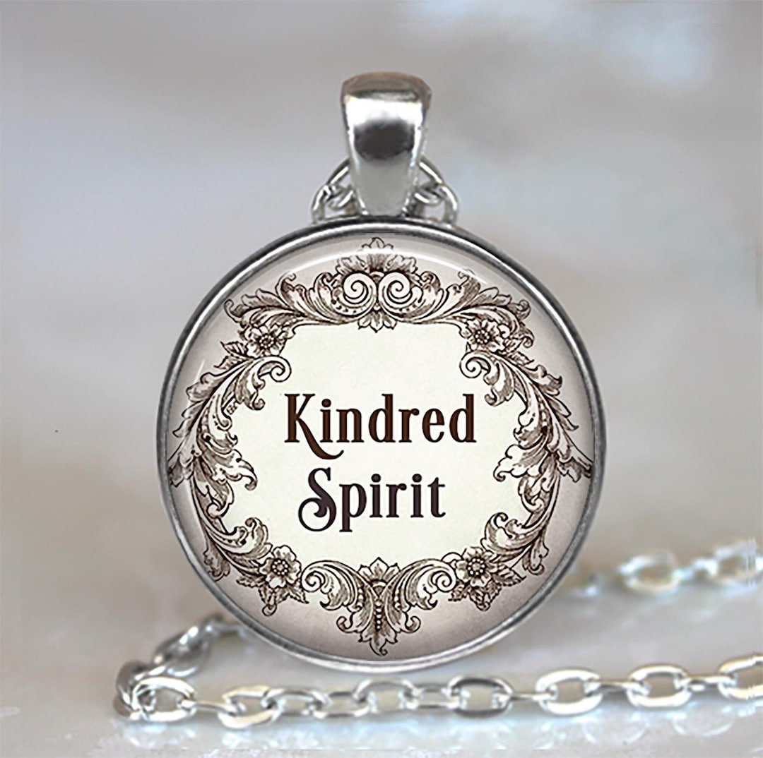Kindred Spirit, Anne of Green Gables Quote Necklace, Key Chain or ...