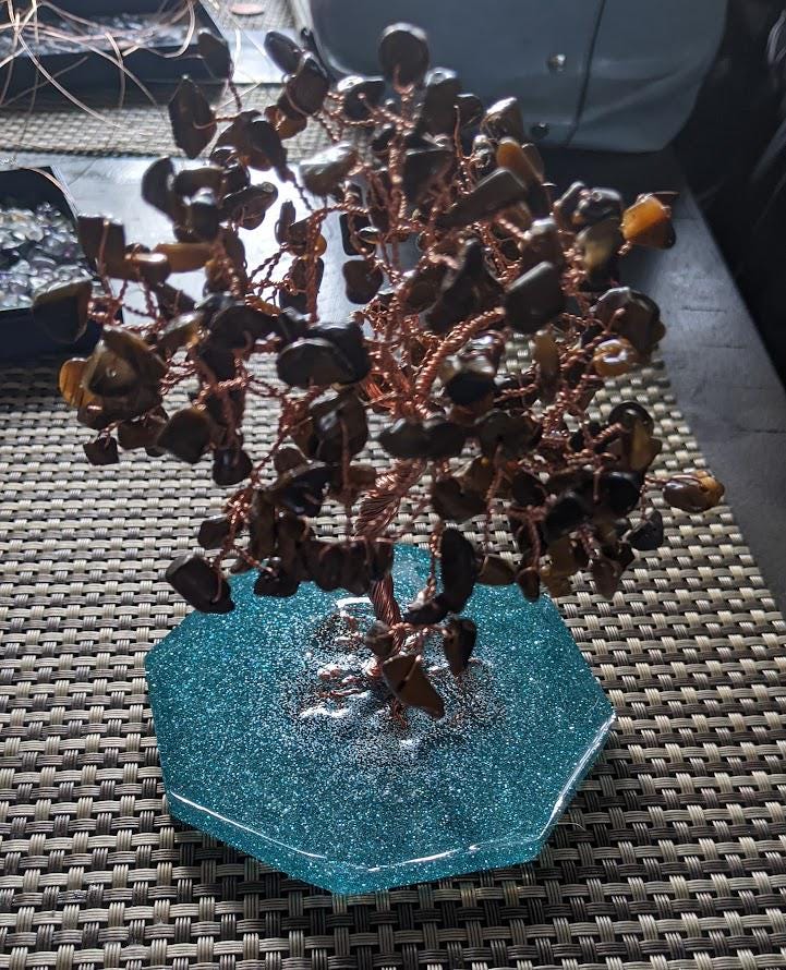 Crystal Tree - Etsy