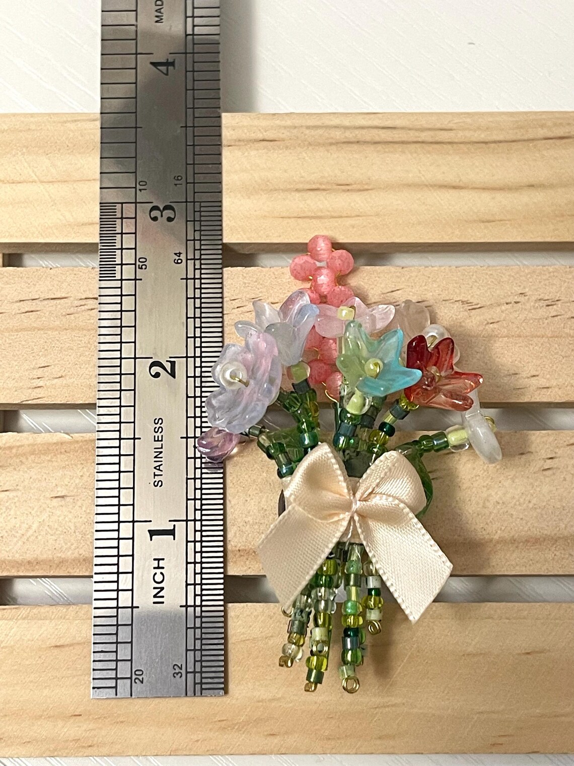 Magnetic Beaded Flower Bouquet - Etsy