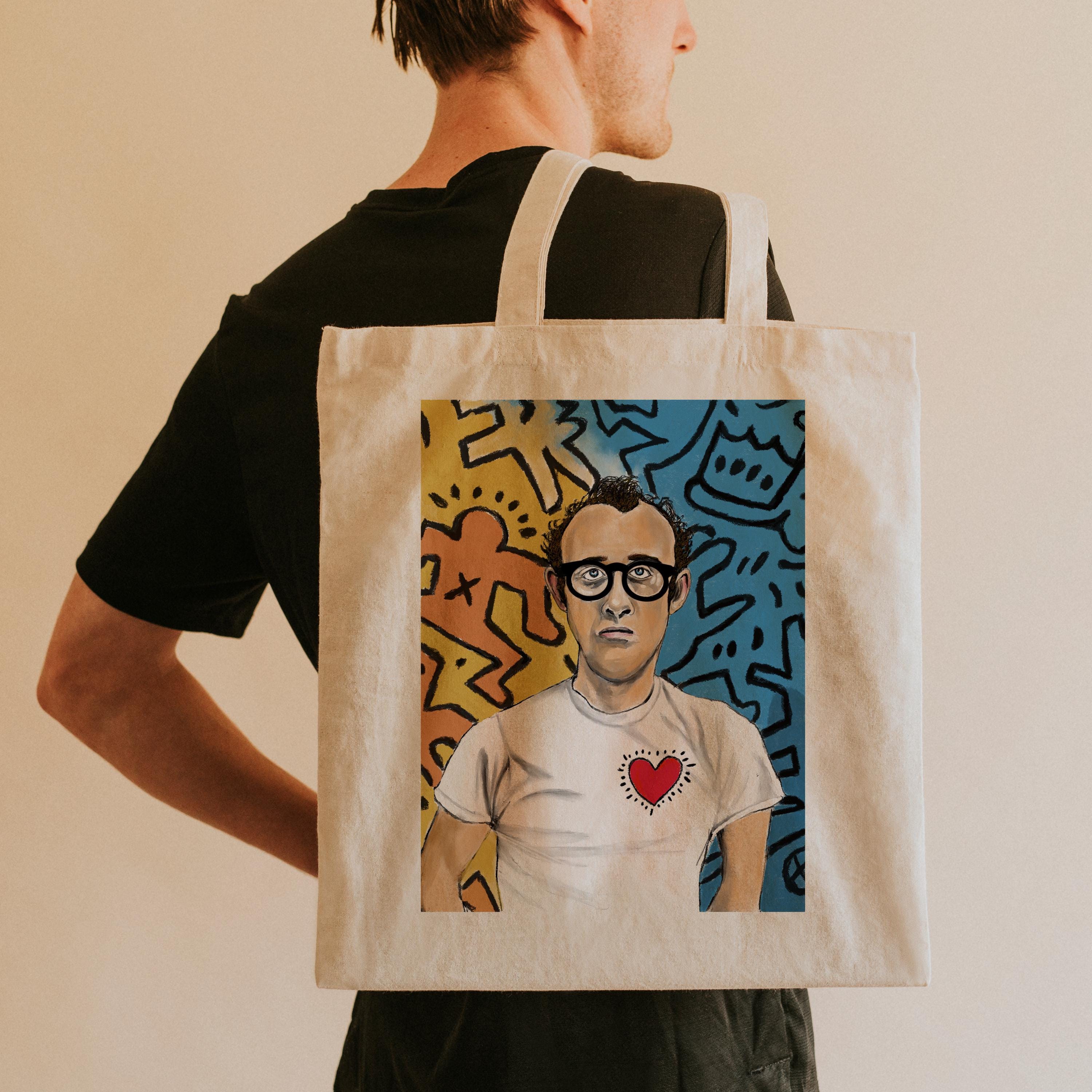 Keith Haring Self Portrait Painting, Keith Haring Poster, Graffiti Wall ...