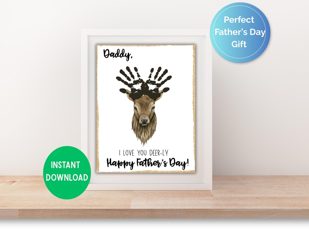 Fathers Day Handprint Craft| Handprint Art| Printable Handprint ...