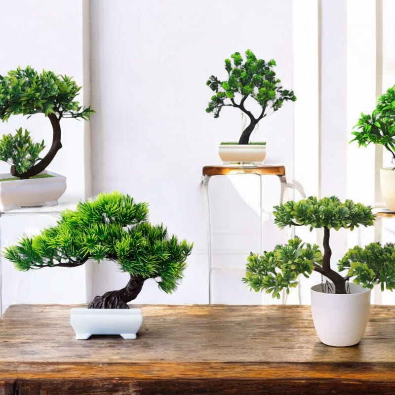Artificial Bonsai Tree - Etsy