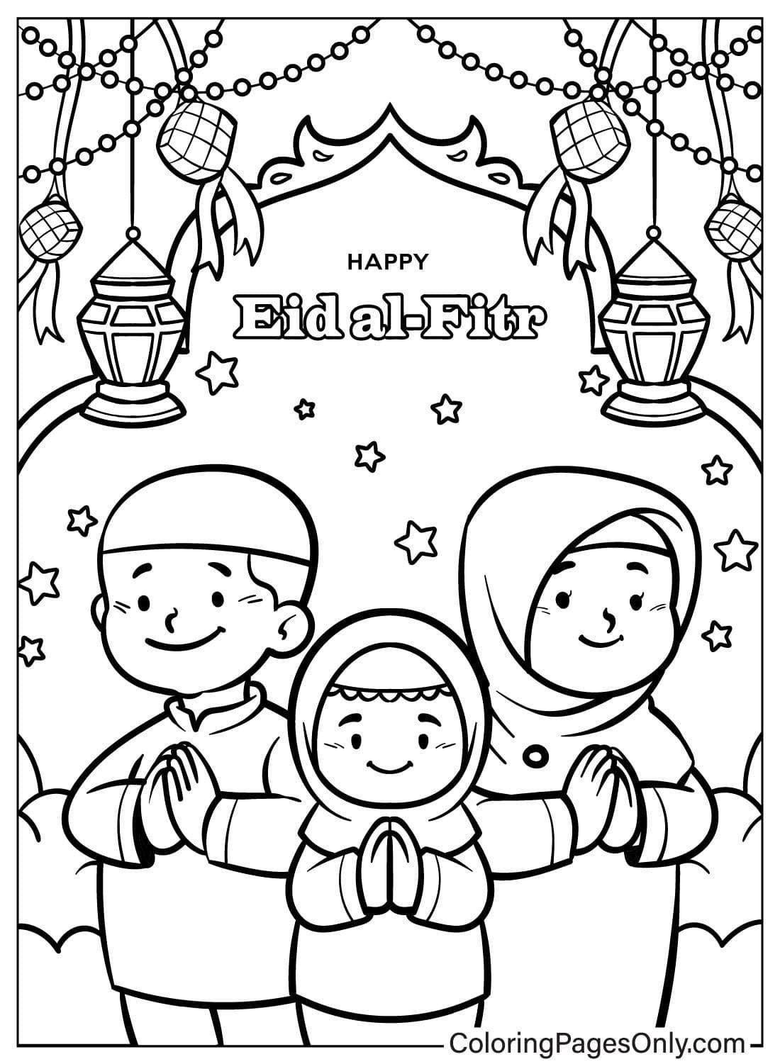 40 Eid Coloring Pages for Kids – Printable Ramadan & Eid Activity Pack ...